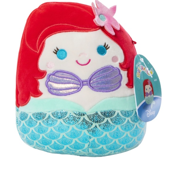 Squishmallows | Toys | Nwt 8 Ariel The Mermaid Squishmallow | Poshmark